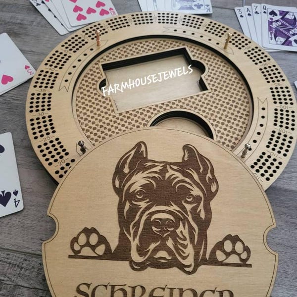 Cribbage Board, With Storage, Round, SVG, Laser Cutting File - Etsy