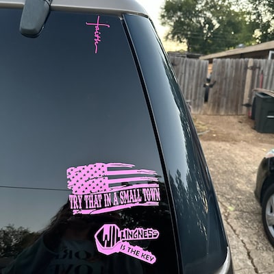 America First Patriotic Die Cut Decal Laptop Truck Car Bumper - Etsy