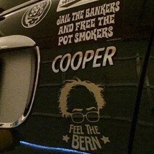Feel the Bern Bernie Sanders Stickers Vinyl Stickers Bernie Donation ...