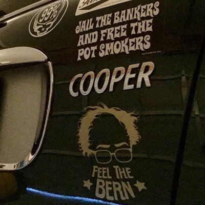 Feel the Bern Bernie Sanders Stickers Vinyl Stickers Bernie Donation ...