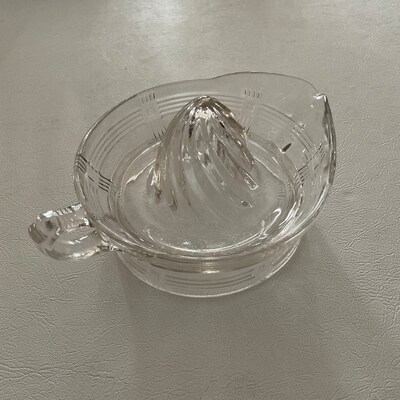 Clear Glass CUBIST CANDLE SET/2 Piece Round Candle Sets/cubist Pattern ...