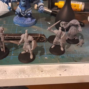 Termanid Pose 5 Helldivers Tabletop 100mm Base Galactic Armory Sci-fi ...