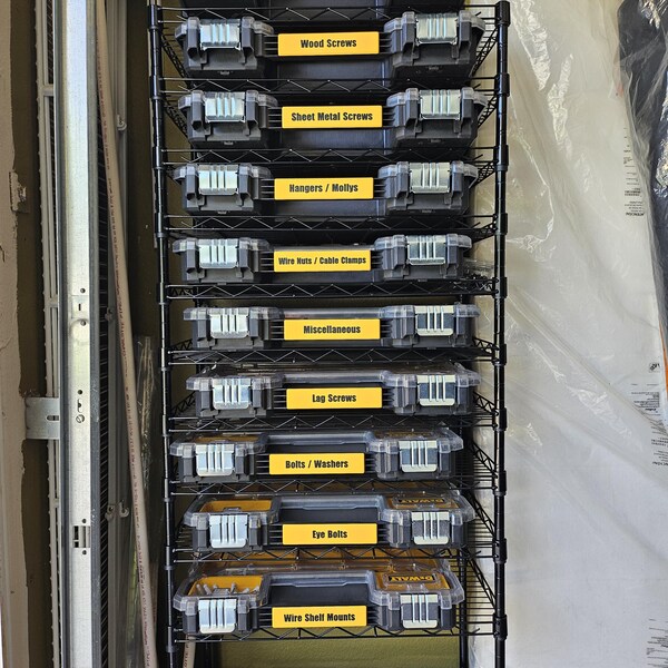 Milwaukee Packout Deep Organizer Labels - Etsy