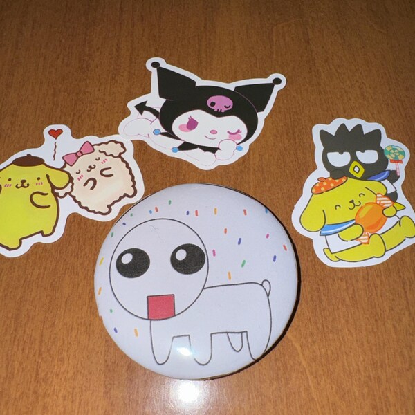 Scott Pilgrim Pin/button Set of Four Handmade - Etsy UK