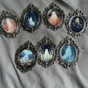 Tiny Baroque Framed Rustic Ghost Portrait 2x3 Inches - Etsy