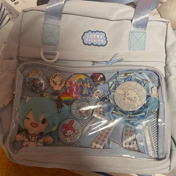 Crossbody Ita Bag, Clear Display Window, Ita Shoulder Bag, Ita Tote Bag ...