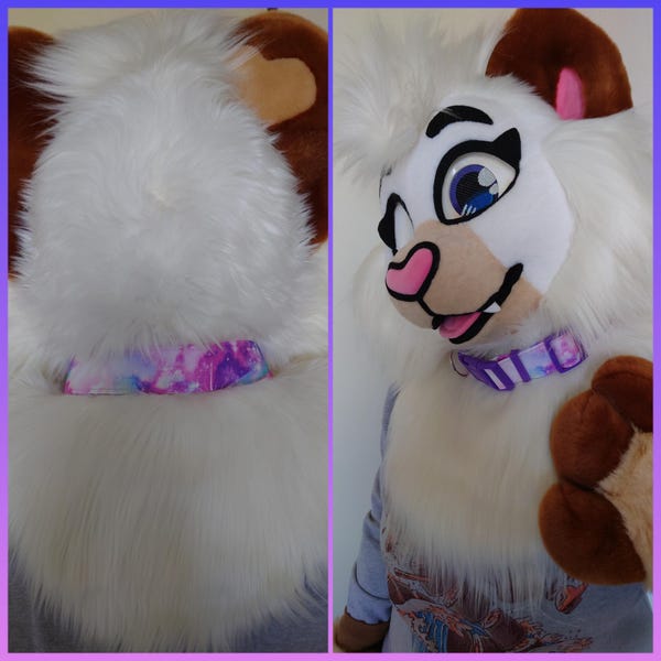 Arcade Skate Rink Carpet Theme Adjustable 1626 Fursuit Collar - Etsy