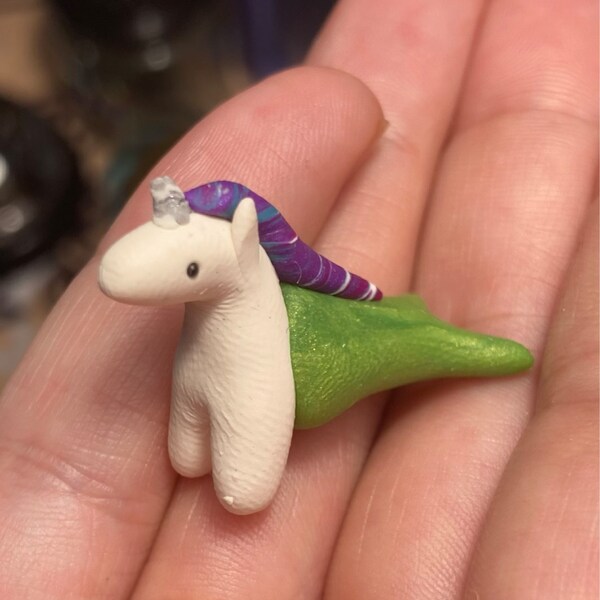 Loch Ness Monster Miniature, Nessy, Micro Loch Ness Monster Figurine ...