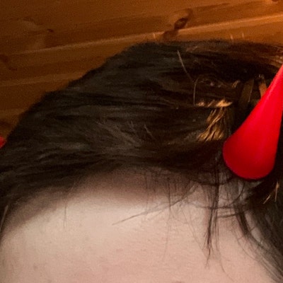 Small Demon Horns Cute Gothic Devil - Etsy