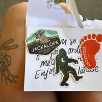 Bigfoot Sticker Set - Etsy