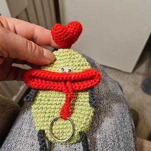 PATTERN: Crochet Key Case,knitted Key Holder PATTEN ,handmadet Key Ring ...