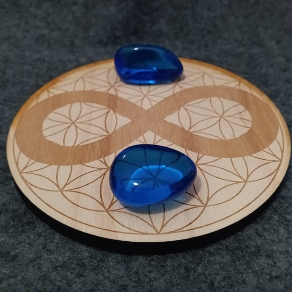 Infinity Flower of Life Crystal Grid - Infinity Crystal Grid - Altar ...