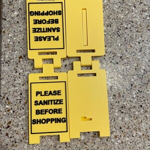 ON A CALL Mini Floor Sign Custom Colors 3D Printed - Etsy