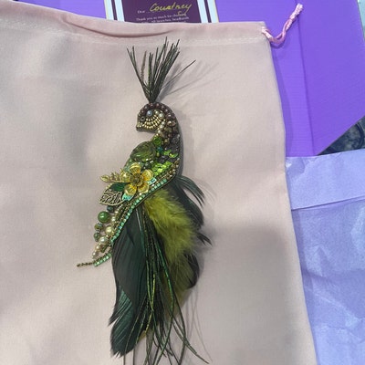 Beaded Brooches tropical Chameleon. Handmade Designer Brooch. High ...