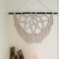 Macrame lotus mandala pdf pattern, intermediate and advanced macrame tutorial, DIY macrame step ...