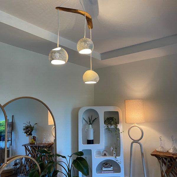 BOOMERANG DOUBLE-CUT | Modern Chandelier | Three Light Pendant ...