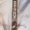 Western Tooled Leather Pacifier Clip - Etsy