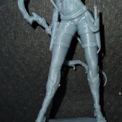 Elle the Musketeer 8K D&d/pathfinder 32mm 75mm 100mm Miniature RPG ...