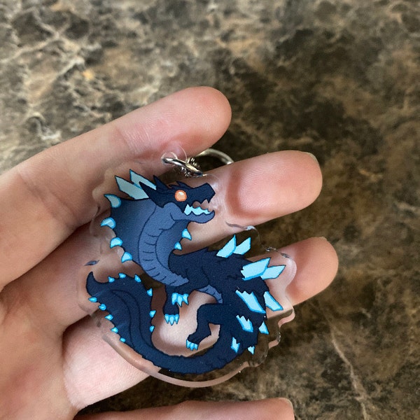 Monster Hunter Charm - Rathalos - Rathian - Gore Magala - Fatalis ...