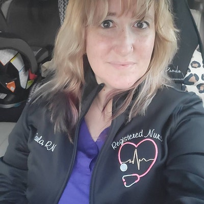 Nurse Jacket Critical Care Nurse Jacket RN Zip Sweatshirt Nurse Gifts ...