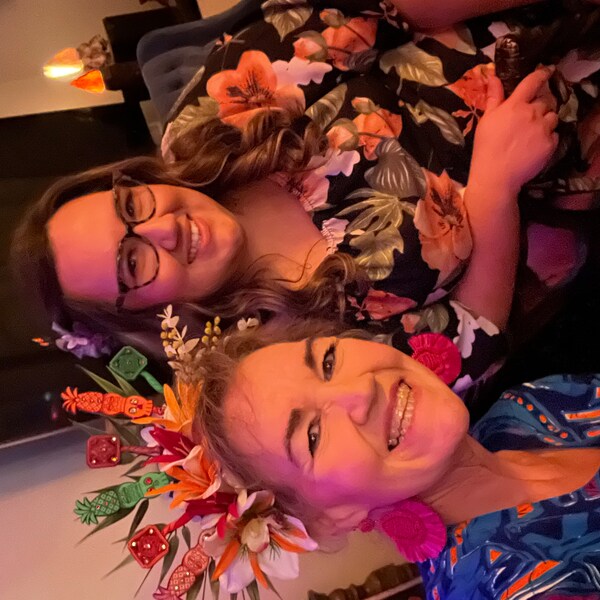 Swizzle Dallas Swizzle Stick Mini Half Crown Orchid Dapper Day ...