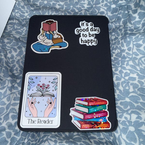The Reader Tarot Card Sticker, Book Lovers, Book Club, Fantasy, Kindle ...