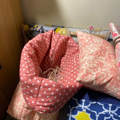 ORT Quilted Thread Catcher Sewing and Pattern Instructions/ - Etsy