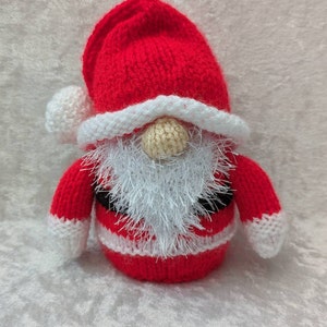 Santa Tree Hat Gonk Christmas Gnome Toy Ornament & Chocolate Orange ...