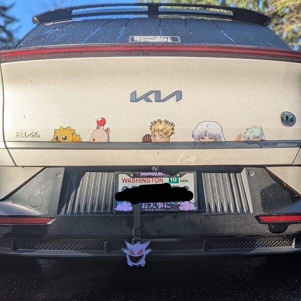 Sinister Ghost Pocket Creature Tsurikawa – JDM Drift Charm, Anime Car ...