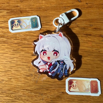 Valorant Jett Cat Keychain - Etsy