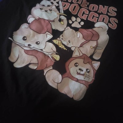 Dungeons & Doggos Dnd Shirt Gifts for Geeks Dungeon Master dm Gifts ...