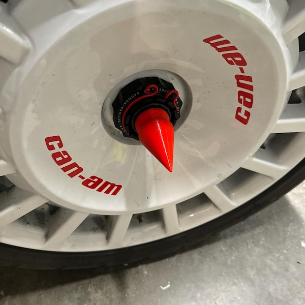 Can-am Ryker (chariot Spike) Wheel Center Cap Set With Mounts (3 Piece ...