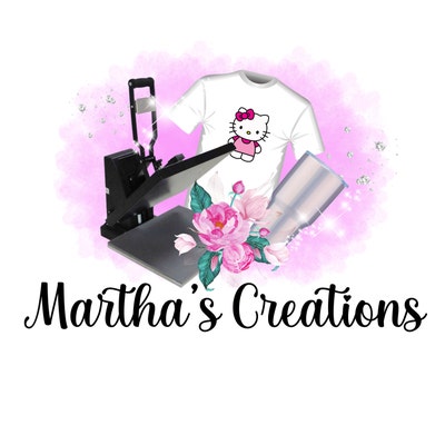 Craft Business Logo, Sublimation Heat Press Machine Logo Design, Tshirt ...