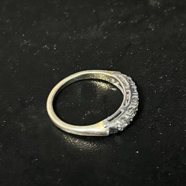 1880-90s Antique Art Deco Engagement Ring / 3 Cts Diamond Vintage ...