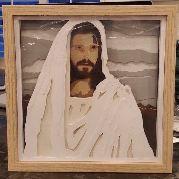 Idaho Falls LDS Temple 3D Shadow Box - Etsy