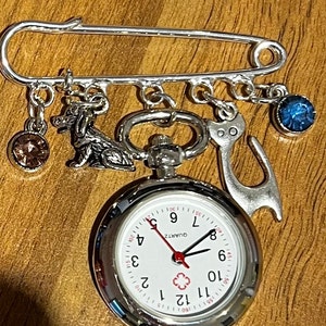 Nurse Medical Large Face Red Cross Fob Watch - Etsy UK