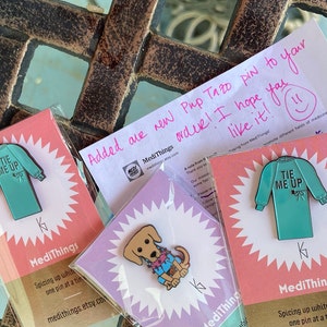 Surgical Gown Pin PPE/ Frontline/ Surgeon/ Scrub Nurse/ Scrub Tech ...