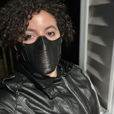 3d Printed Winter Soldier Mask, Bucky Barnes, Bucky Winter Soldier ...