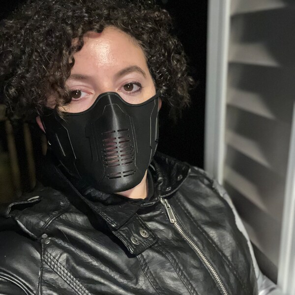 3d Printed Winter Soldier Mask, Bucky Barnes, Bucky Winter Soldier ...