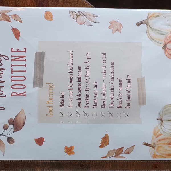 Flylady Control Journal, Printable Cleaning Checklist, Cleaning System ...