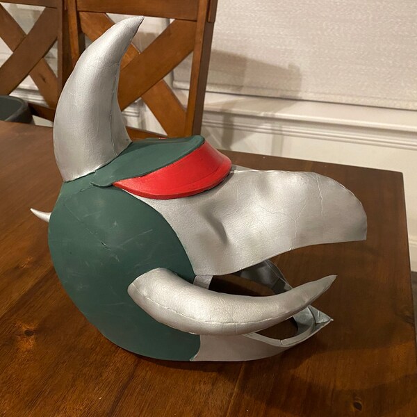 DIY Plague Doctor Mask Eva Foam Helmet Pattern Blueprint Template Pdf ...
