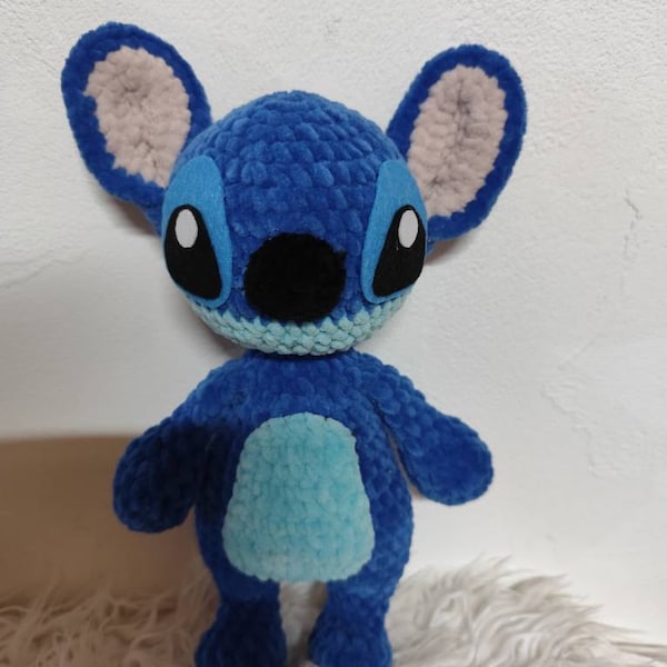 Crochet Blue Alien Pattern, Koala Crochet , Plush Toy, English and ...