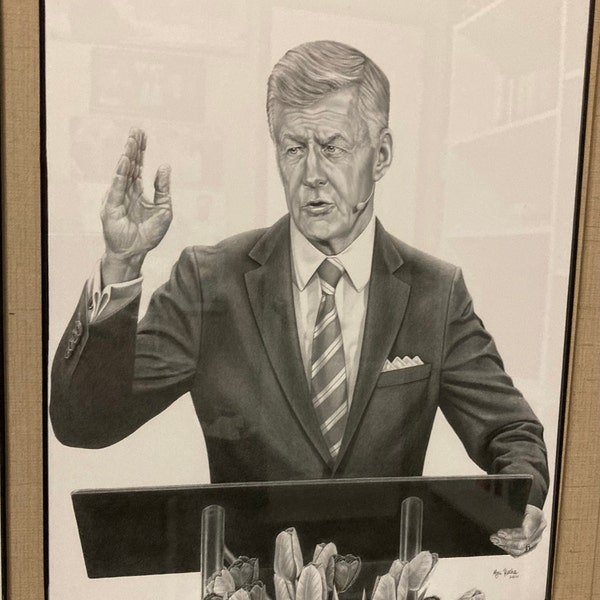 John Macarthur Art Portrait - Etsy