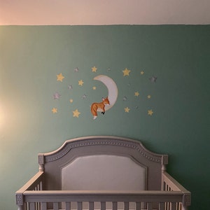Fabric Wall Decal Nursery Decor Large Cloud Stickers Toodles Decal ...