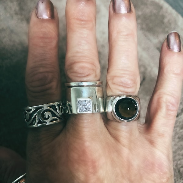 South Africa Ring / Outline of South Africa / Dainty Silver Ring ...