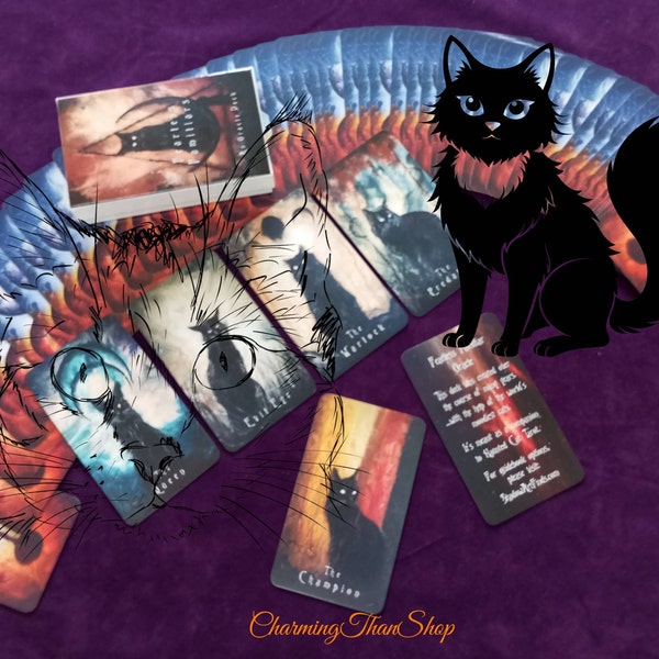 Fearless Familiars Oracle Deck - 52 Card Intuitive Oracle Deck ...