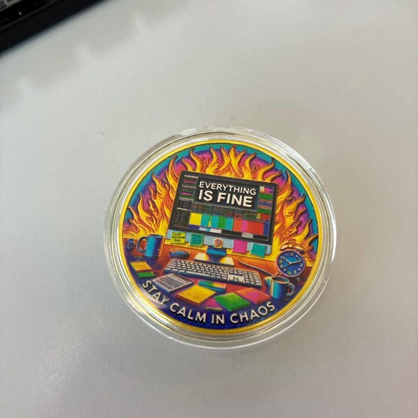 1-99 Years AA Sobriety Coin, Valley Mandala Customized Perfect ...