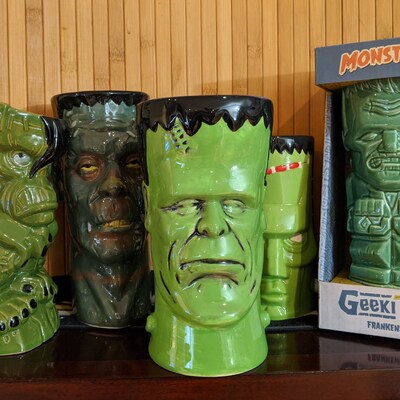 Tiki Tiki Monster's Monsterstein Tiki Mug Zombie Blue - Etsy