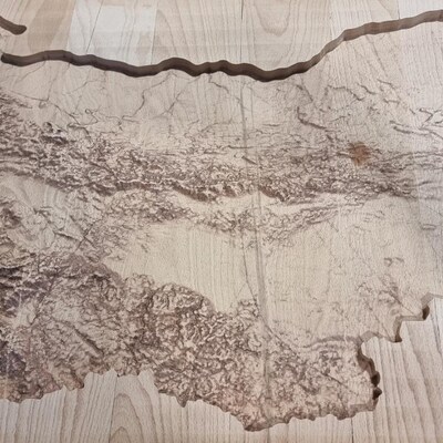 USA Staggered State 3d Model for CNC Carving and 3d Printing - Etsy