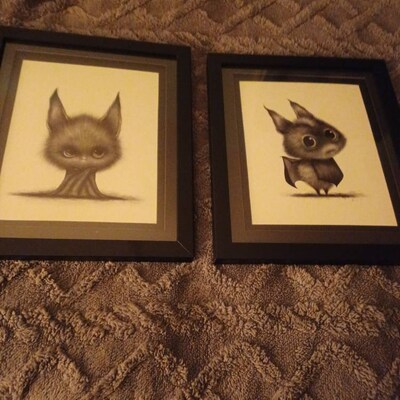 Spooky Bog Creature Creepy Cute Dark Art Fantasy Illustration Horror ...